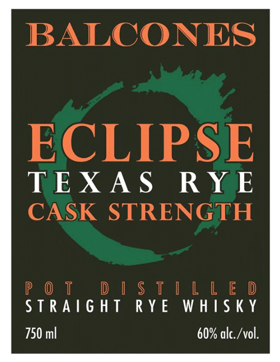 [BUY] Balcones Eclipse Cask Strength Texas Straight Rye Whisky at CaskCartel.com