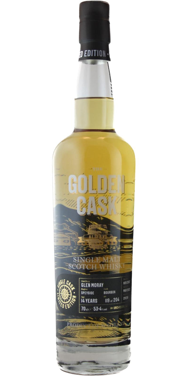 [BUY] Glen Moray 2007 (The House of MacDuff) The Golden Cask 14 Year Old 2022 Release (Cask #CM ...