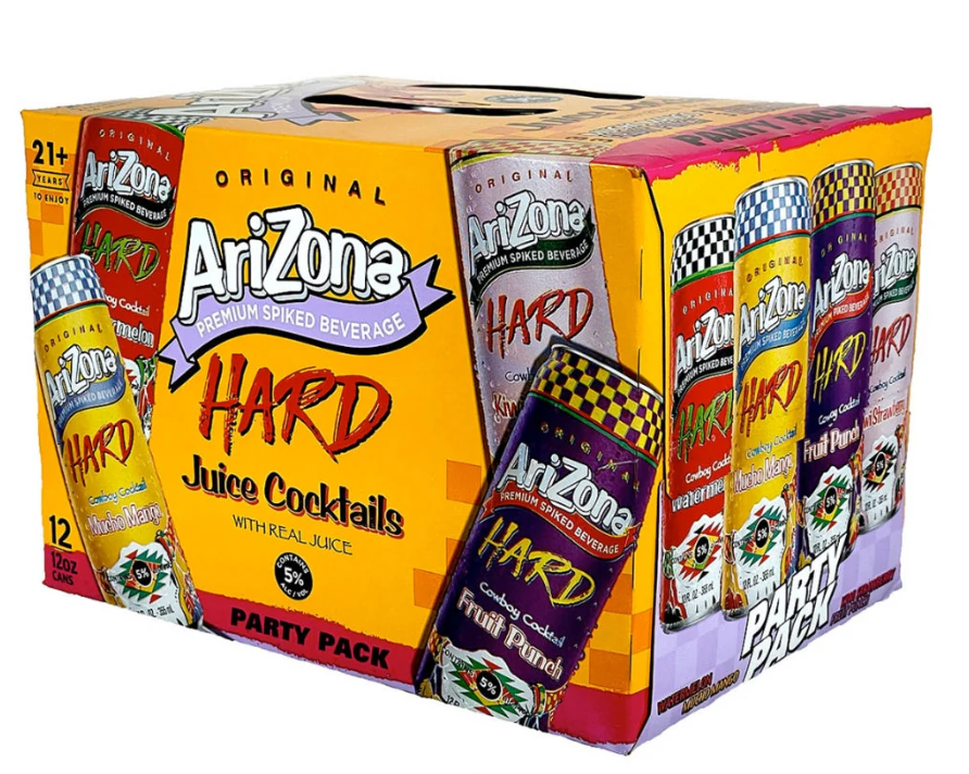 [BUY] AriZona Hard Juice Cocktails Party | (12)*355ML at CaskCartel.com