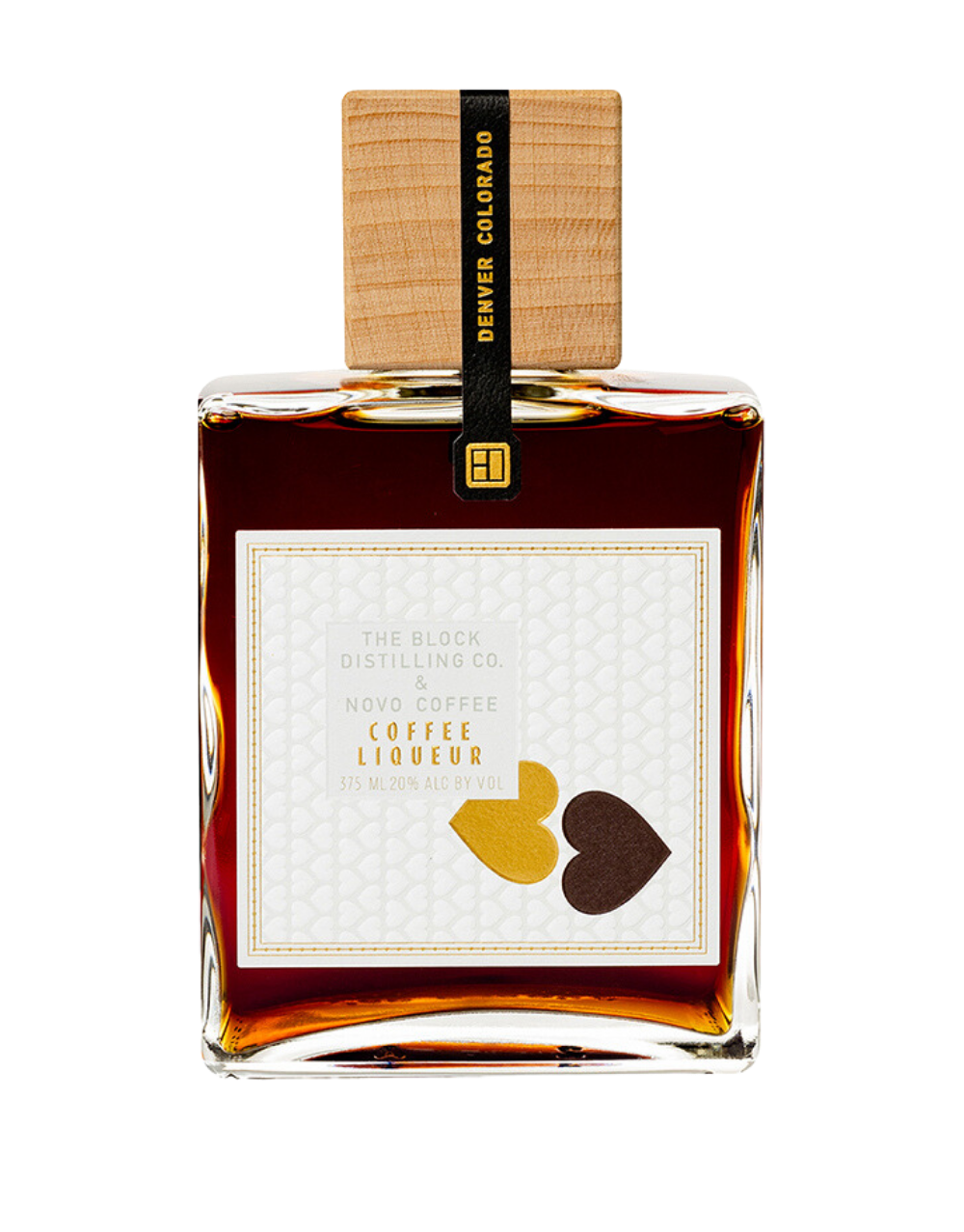 [BUY] The Block Distilling Co Novo Coffee Liqueur | 375ML at CaskCartel.com