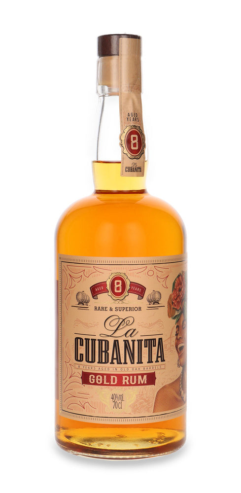[BUY] La Cubanita 8 Year Old Gold Rum | 700ML at CaskCartel.com