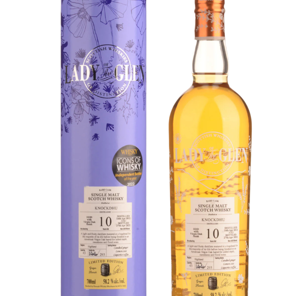 [BUY] Knockdhu 2012 (Lady of the Glen) 10 Year Old Rare Cask Scotch ...