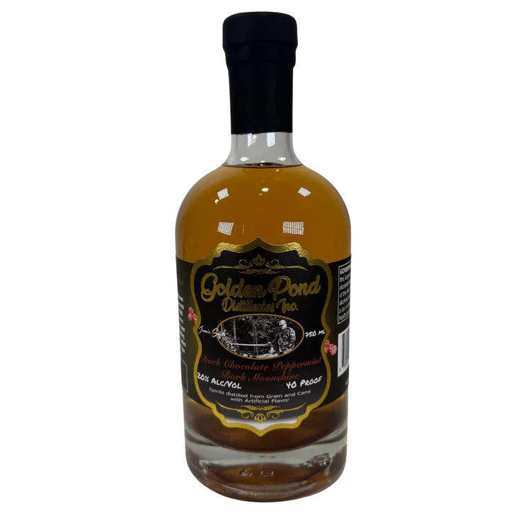 [BUY] Golden Pond Dark Chocolate Peppermint Bark Moonshine at ...