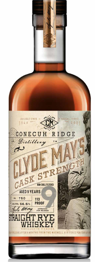 [BUY] Clyde May's Conecuh Ridge 9 Year Old Straight Rye Whisky at ...