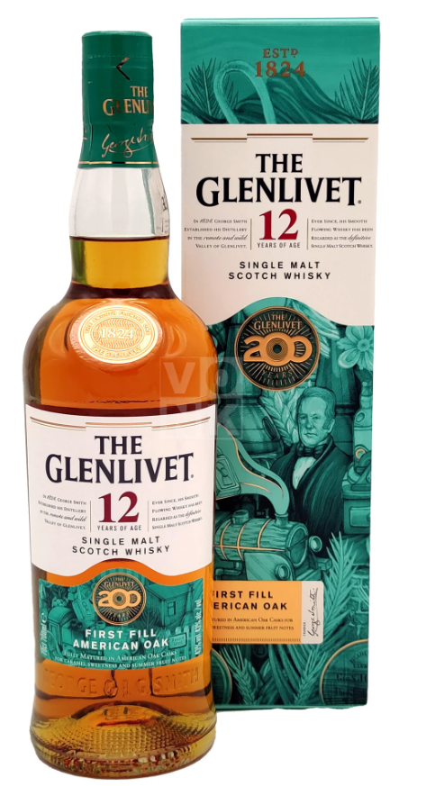 [BUY] The Glenlivet 200 Year Anniversary Limited Edition 12 Year Old Single Malt Scotch Whisky ...