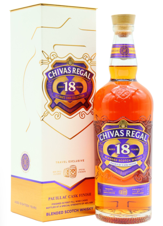 [BUY] Chivas Regal Pauillac Wine Cask Finish 18 Year Old Blended Scotch Whisky | 1L at ...