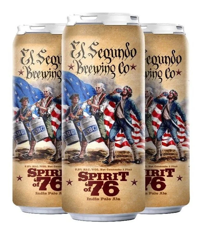 [BUY] El Segundo Brewing Co. Spirit of 76 IPA Beer | (4)*475ML at ...
