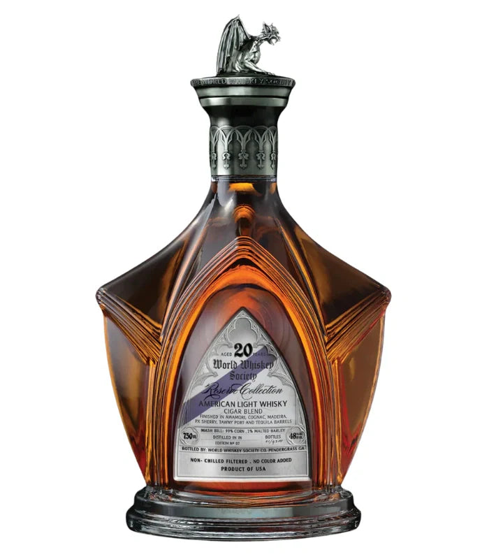 [BUY] World Whiskey Society 20 Year Old Cigar Blend American Light ...