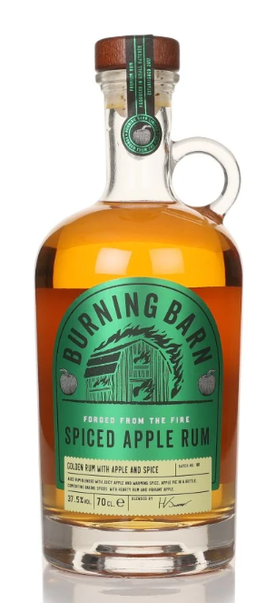 [BUY] Burning Barn Spiced Apple Rum | 700ML at CaskCartel.com