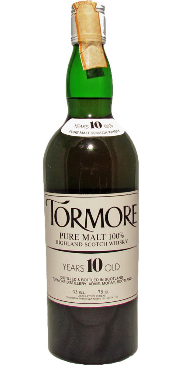 [BUY] Tormore 10 Year Old 1970 Italian Import Single Malt Scotch Whisky ...