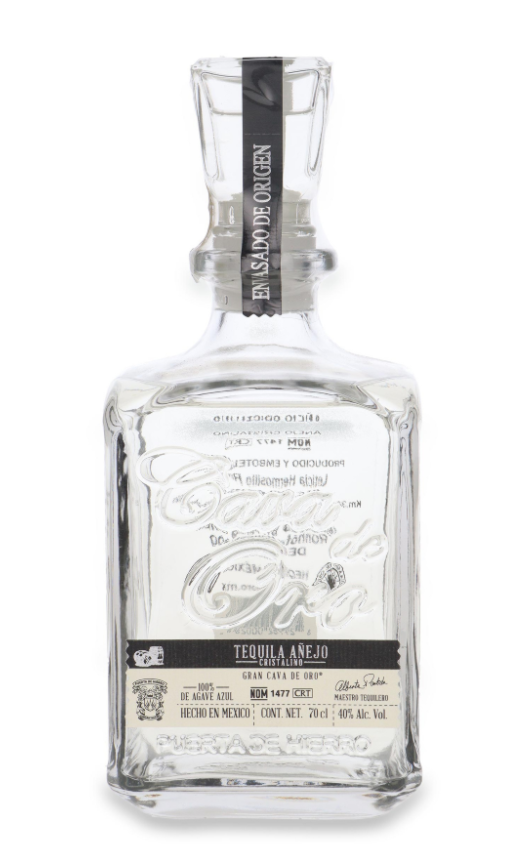 [BUY] Cava De Oro Cristalino Anejo 100% Agave Tequila | 700ML at ...