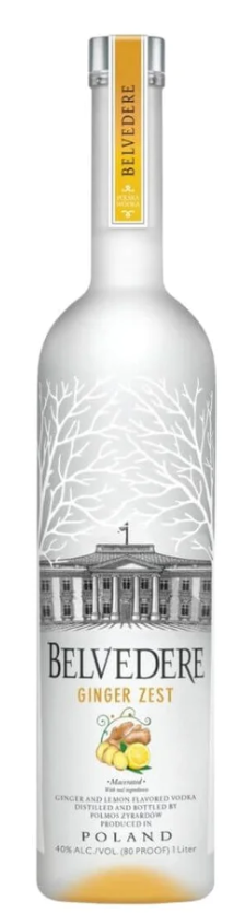 [BUY] Belvedere Ginger Zest Vodka | 1L at CaskCartel.com
