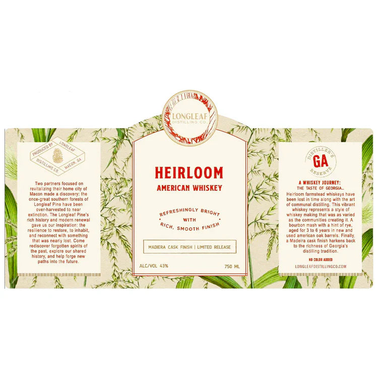 [BUY] Longleaf Distilling Co. Madeira Cask Finish Heirloom American ...