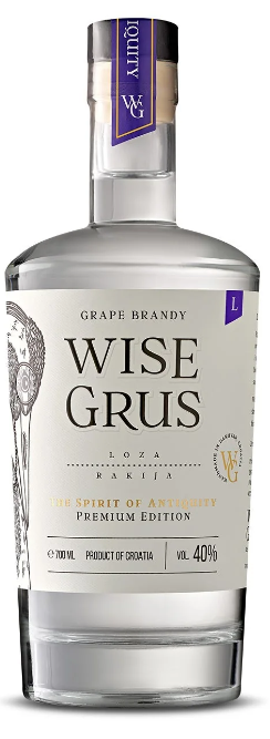 [BUY] Wise Grus Loza Rakija Premium Edition Grape Brandy | 700ML at ...