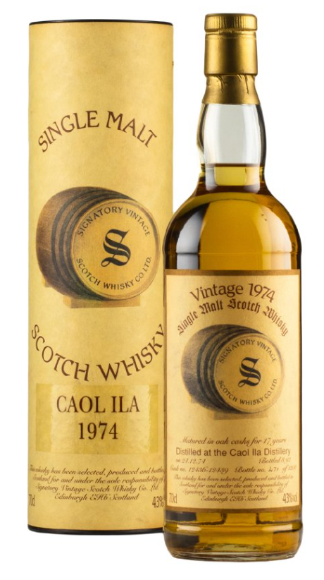 [BUY] Caol Ila Signatory Vintage 1974 Single Malt Scotch Whisky | 700ML ...