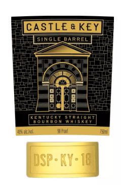 [BUY] Castle & Key Single Barrel Straight Bourbon Whisky at CaskCartel.com