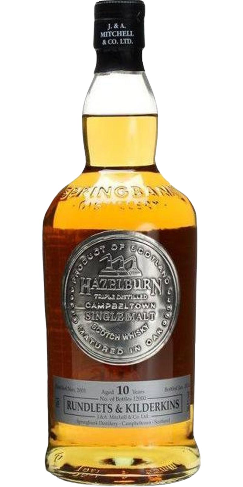 [BUY] Hazelburn 10 Year Old Rundlets & Kilderkins Single Malt Scotch ...