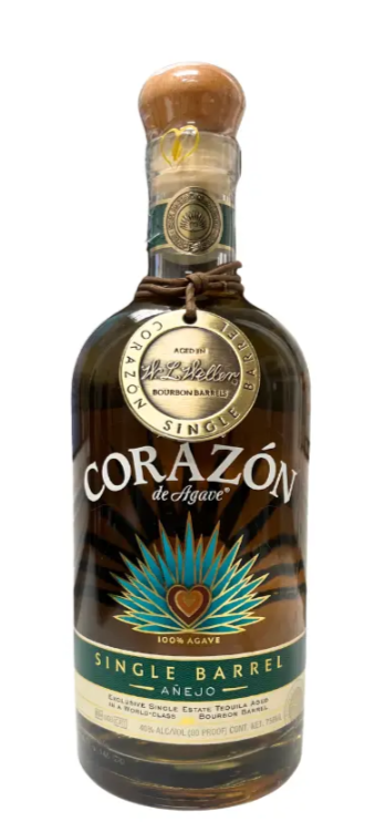 [BUY] Corazon Single Barrel Anejo Aged in W.L. Weller Bourbon Barrels ...