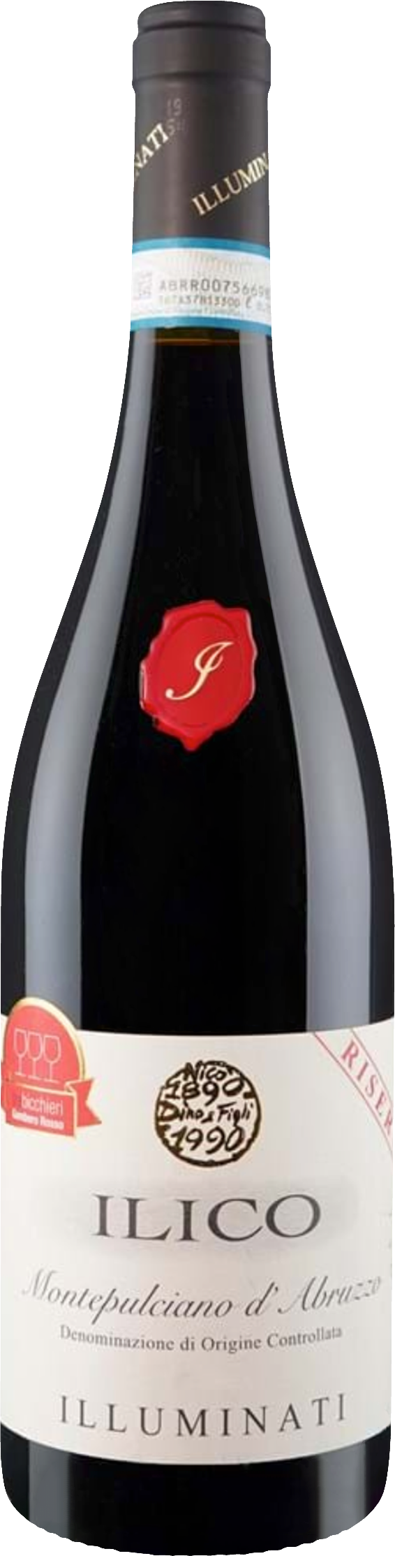 [BUY] 2018 | Illuminati | Ilico Riserva Montepulciano d'Abruzzo at CaskCartel.com