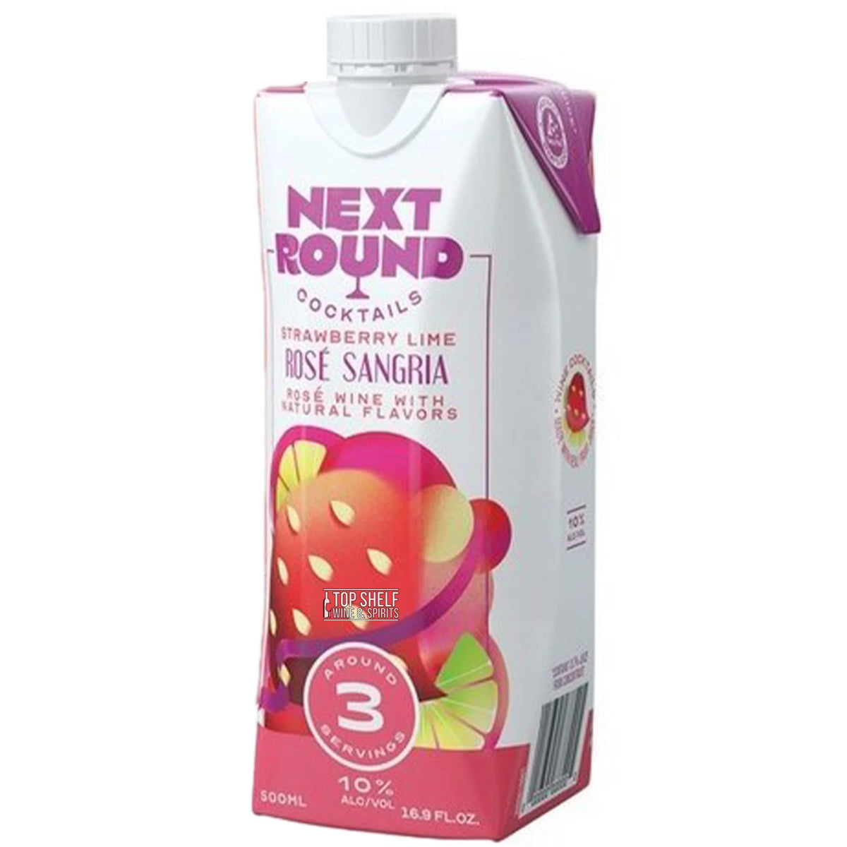 [BUY] Next Round Cocktails | Strawberry Lime Rose Sangria (Half Litre ...