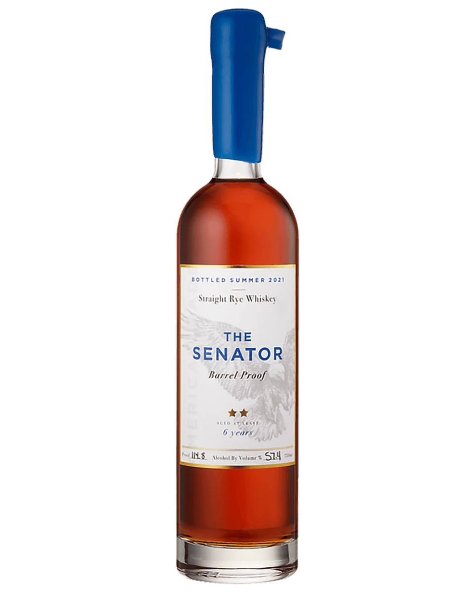 [BUY] The Senator Barrel Proof 6 Year Old 2021 Straight Rye Whiskey at ...
