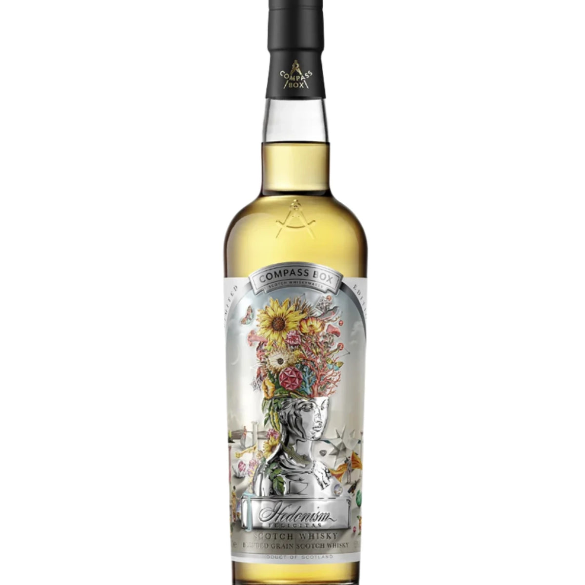 [BUY] Compass Box Hedonism Felicitas Blended Grain Scotch Whiskey at ...