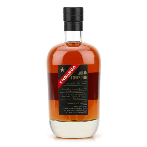 [BUY] Embargo Añejo Esplendido Caribbean Rum | 700ML at CaskCartel.com
