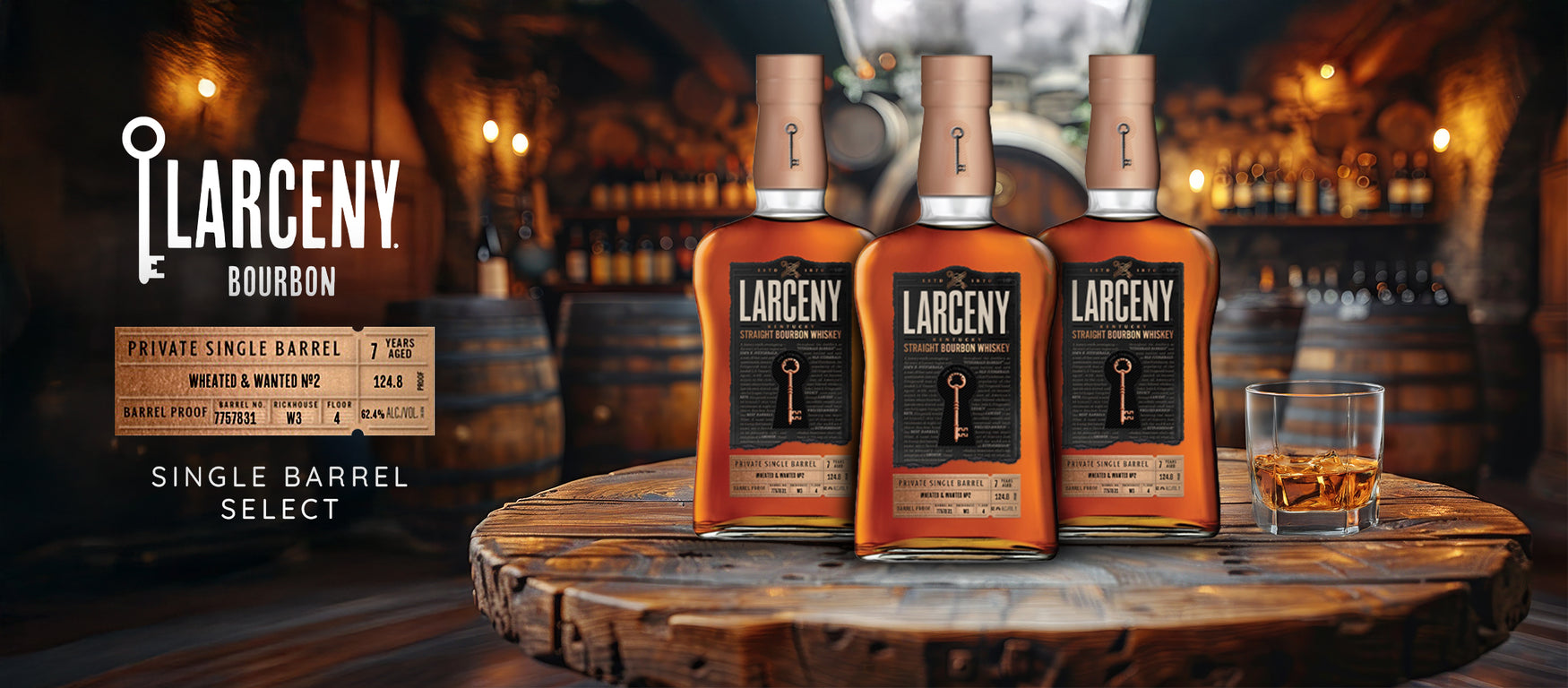 Larceny Barrel Proof PRIVATE Single Barrel | 7-Year Extra Rare 2025 Ed ...