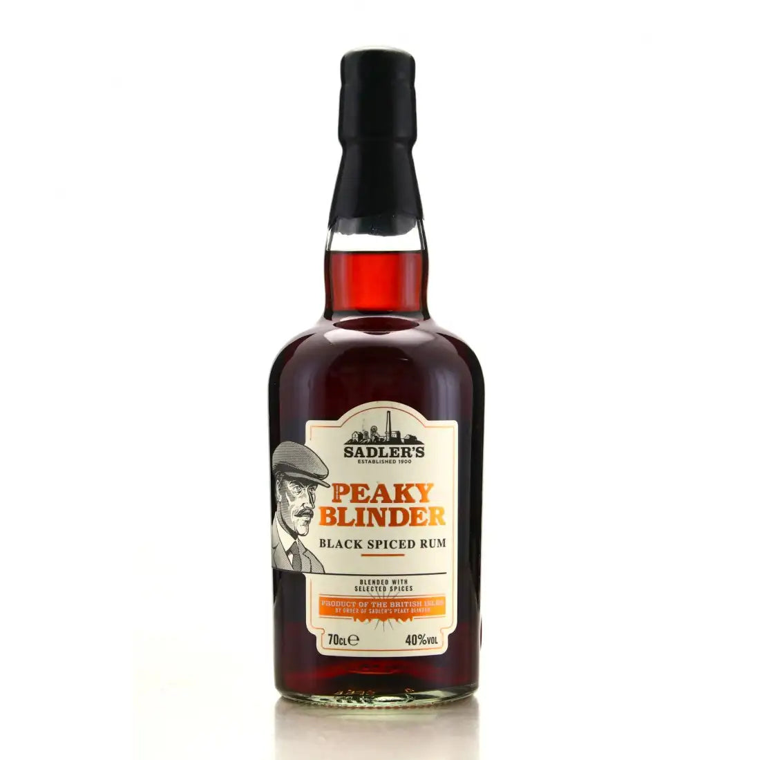 [BUY] Peaky Blinder Black Spiced Rum | 700ML at CaskCartel.com