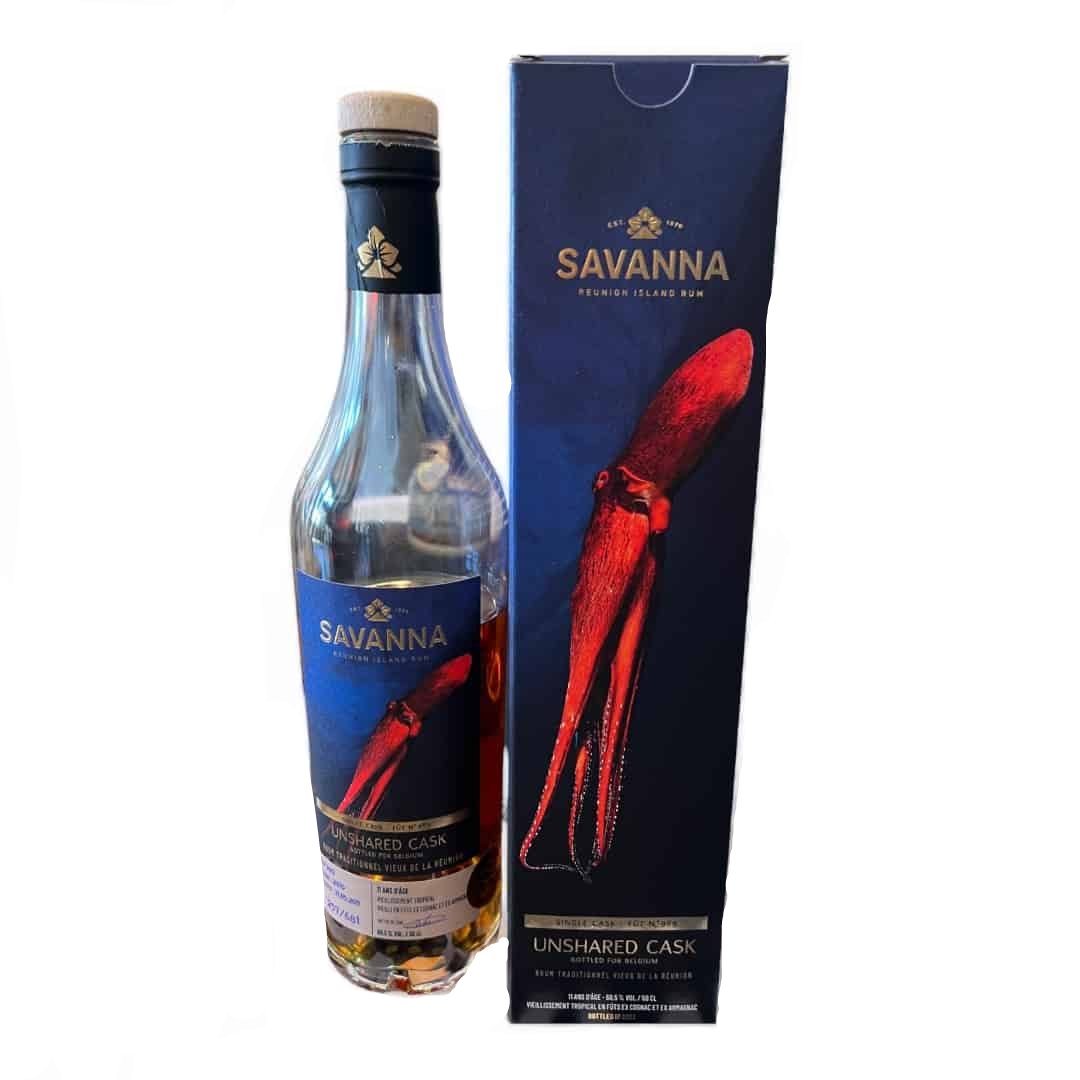 [BUY] Savanna Unshared Cask Bottled For Belgium Rhum Traditionel 11 And ...