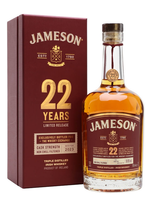 [BUY] Jameson 22 Year Old Small Batch Tipple Distilled Irish Whiskey ...
