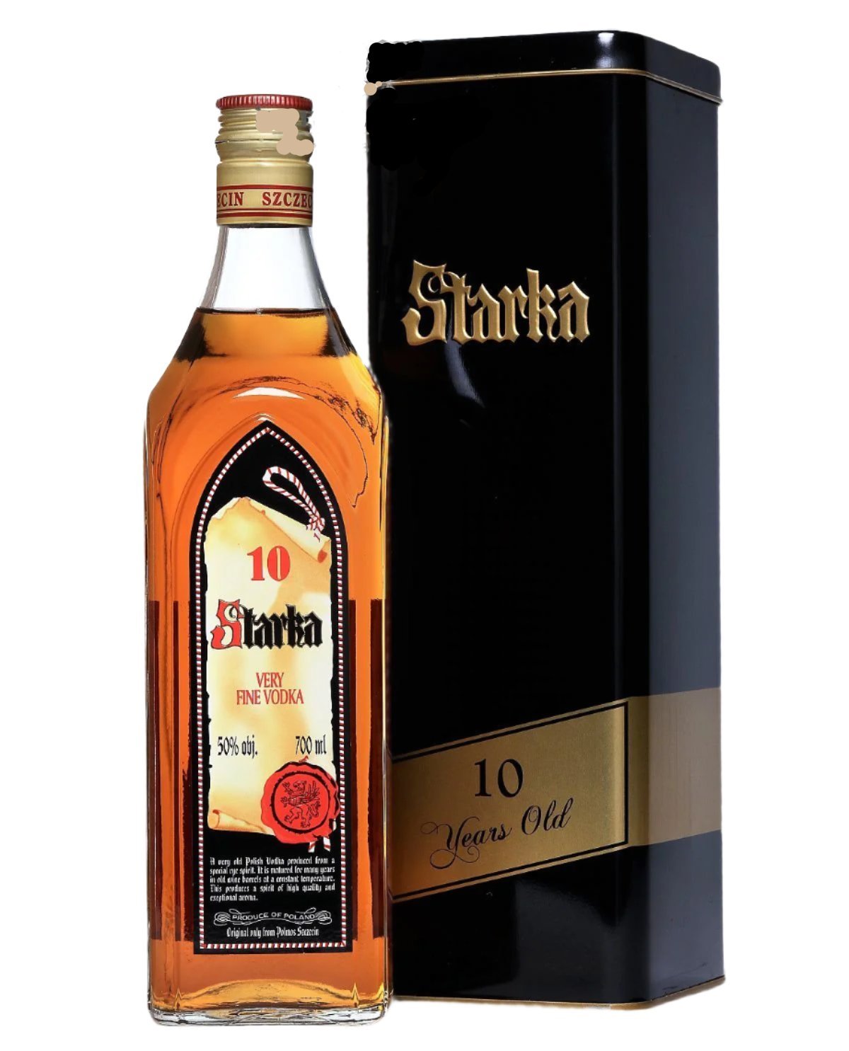 [BUY] Starka 10 Year Old Polmos Szczecin Vodka | 700ML at CaskCartel.com
