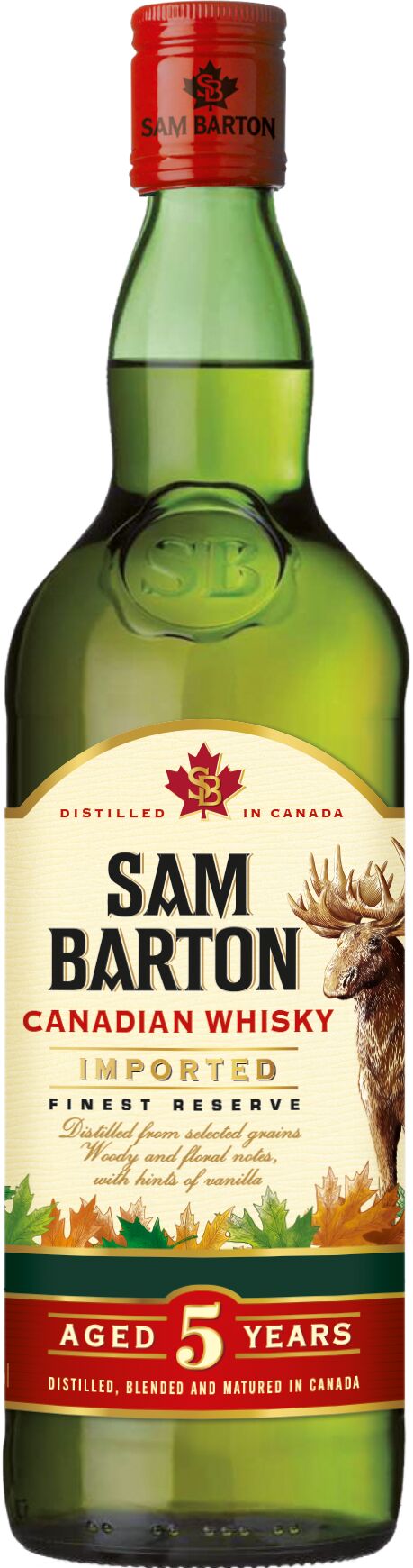 [BUY] Sam Barton Finest Reserve 5 Year Old Canadian Whisky | 700ML at ...