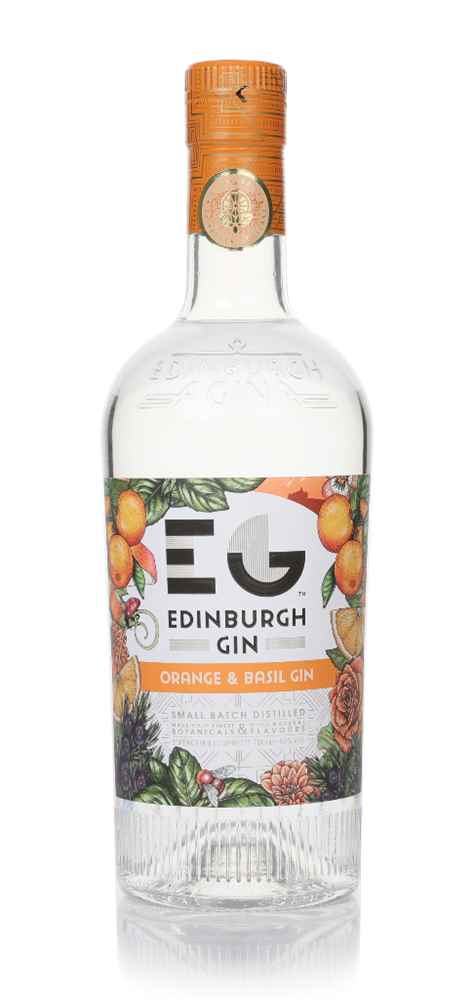 [BUY] Edinburgh Gin Orange & Basil Gin | 700ML at CaskCartel.com