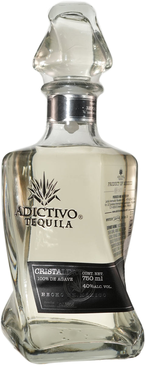 [BUY] Adictivo Cristalino Charcoal Filtered Reposado Tequila at ...