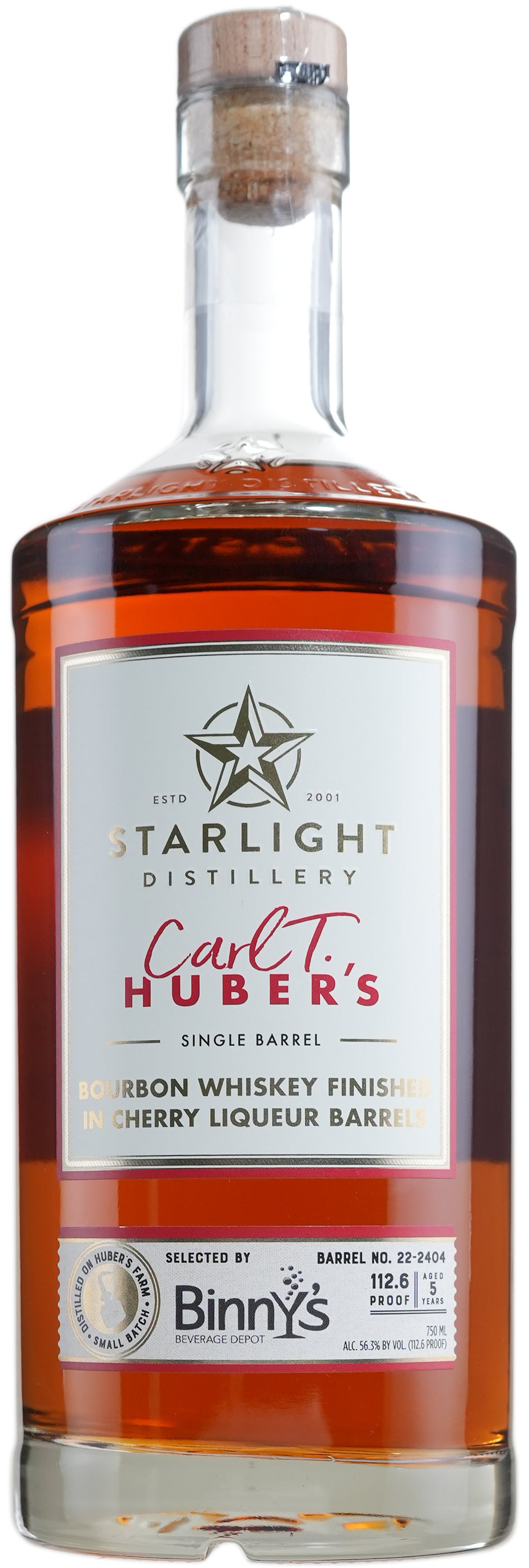 [BUY] Starlight Distillery Bourbon Finished in Cherry Liqueur Barrels ...
