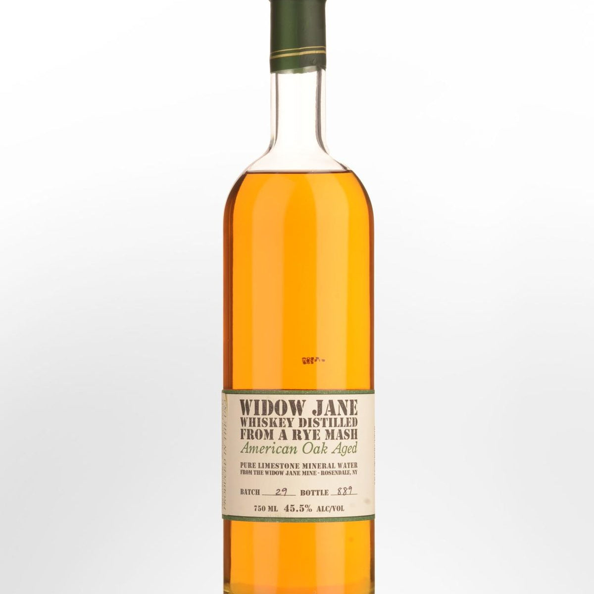 [BUY] Widow Jane Rye Mash American Oak Aged Batch # 29 Whiskey at ...