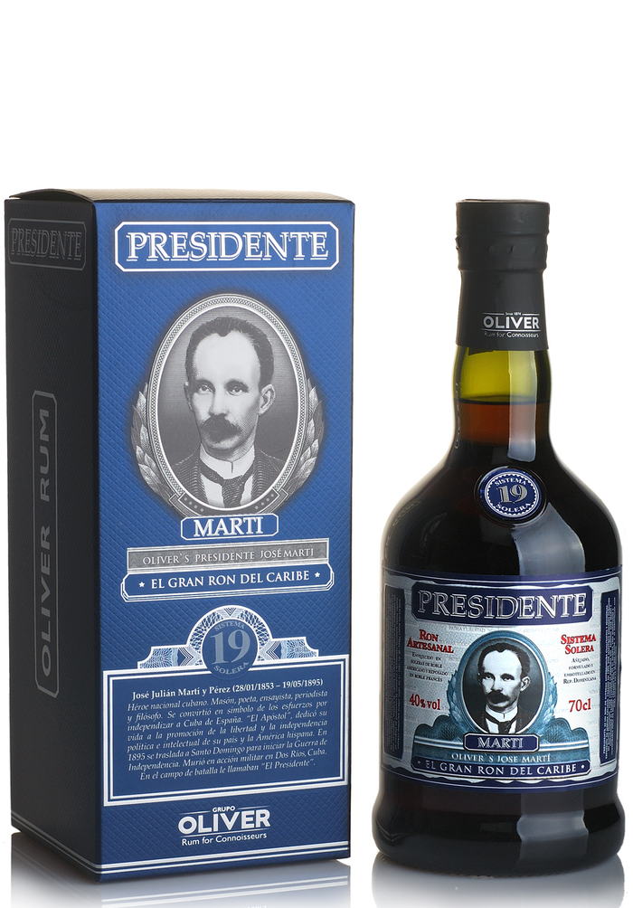 [BUY] Presidente Marti 19 Year Old Solera Rum | 700ML at CaskCartel.com