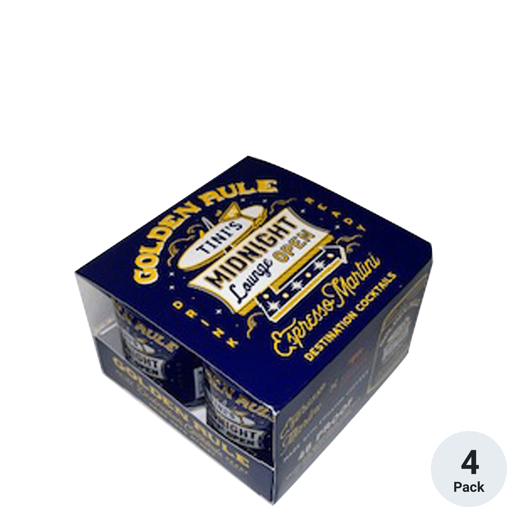 [BUY] Golden Rule Tinis Midnight Espresso Martini RTD Cocktail ...