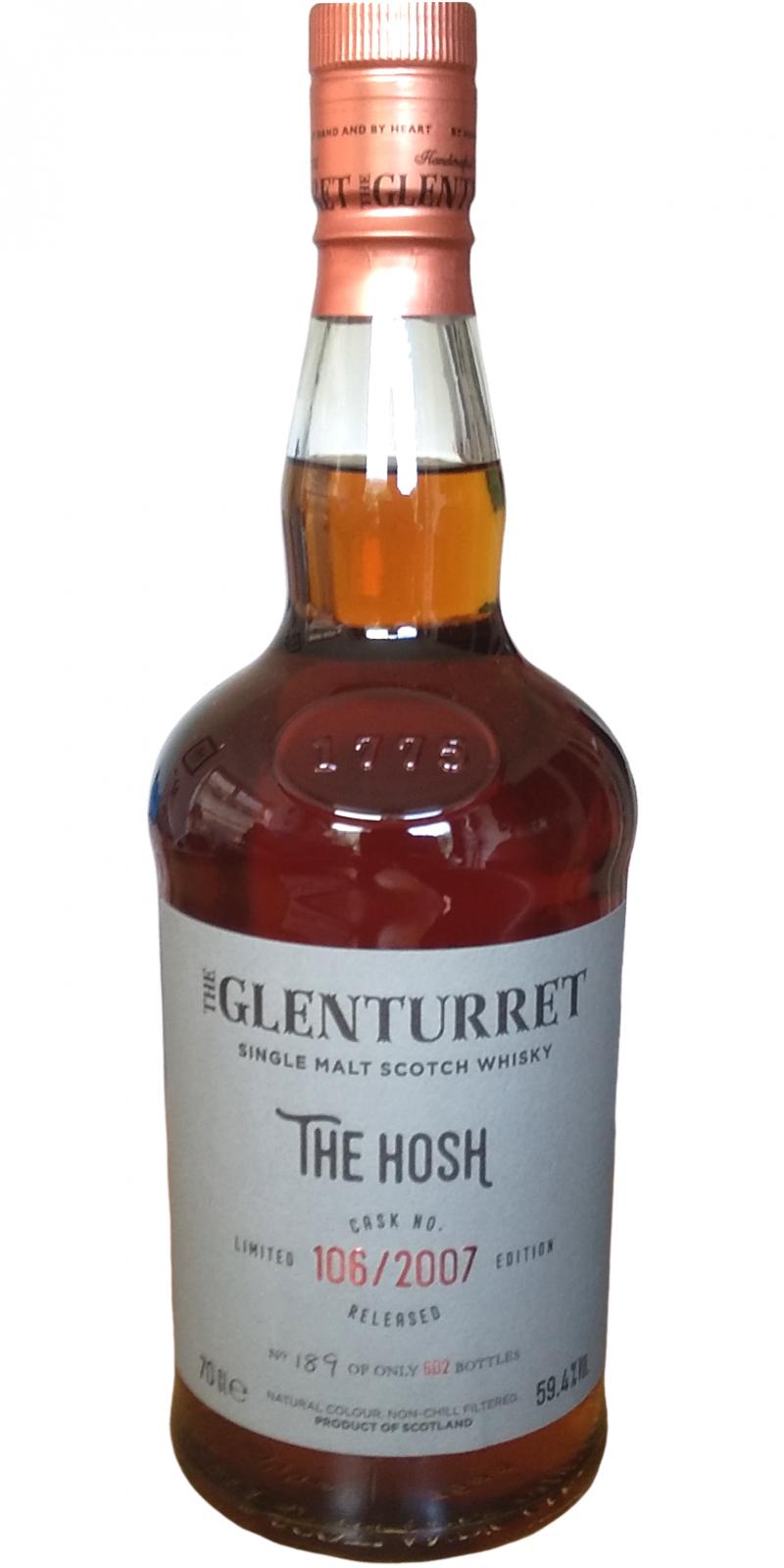 [BUY] Glenturret 2007 The Hosh 13 Year Old (2020) Release (Cask #106/ ...