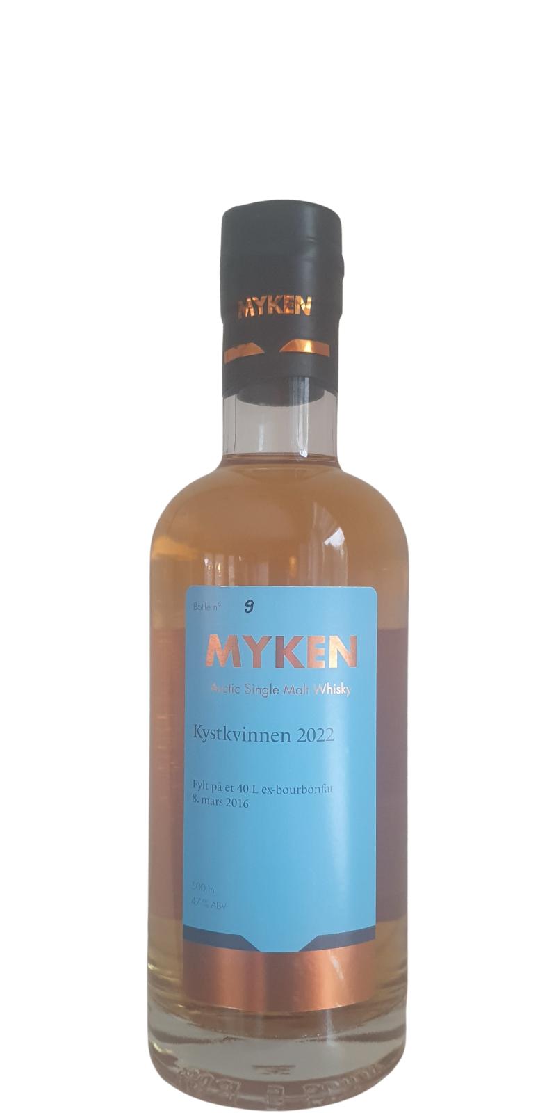 [BUY] Myken 2022 Kystkvinnen Arctic Single Malt Whisky | 500ML at ...