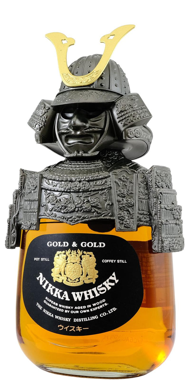 [BUY] Nikka Gold & Gold Kabuto Samurai Bottle Whisky at CaskCartel.com