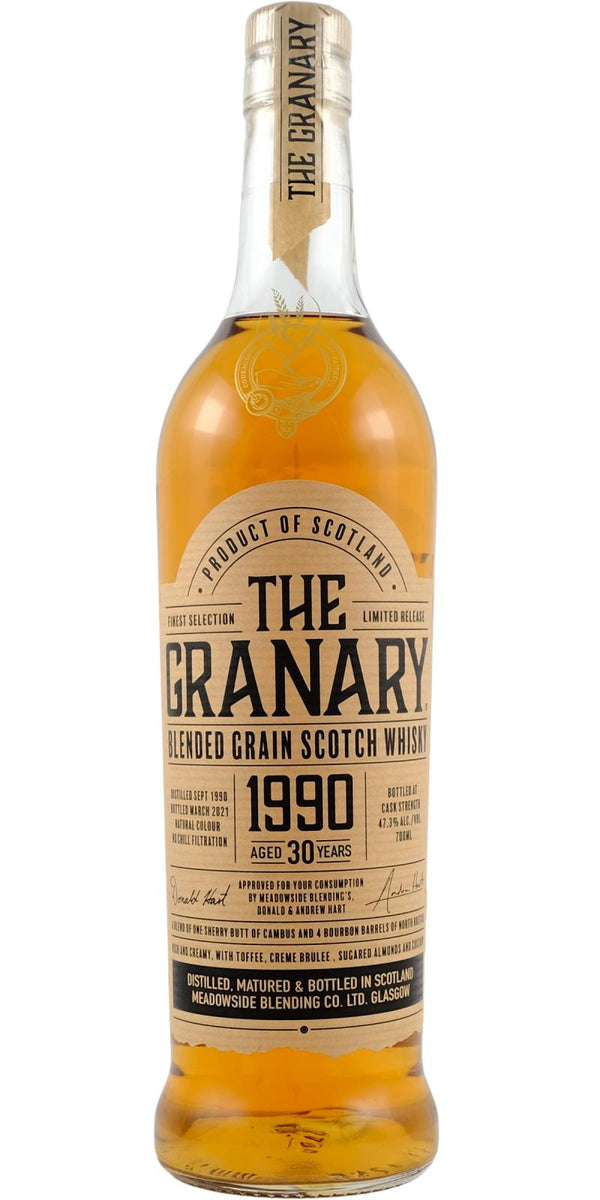[BUY] The Granary 1990 MBl Blended Grain Whisky 30 Year Old 2021 ...
