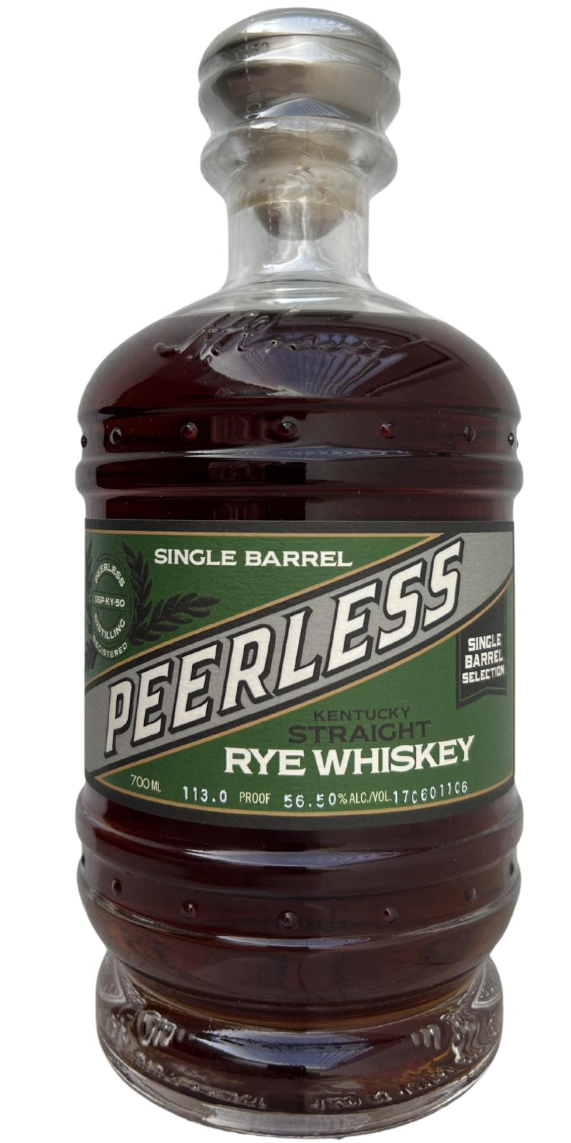 [BUY] Peerless 2017 Single Barrel (4 Year Old) Kentucky Straight Rye ...