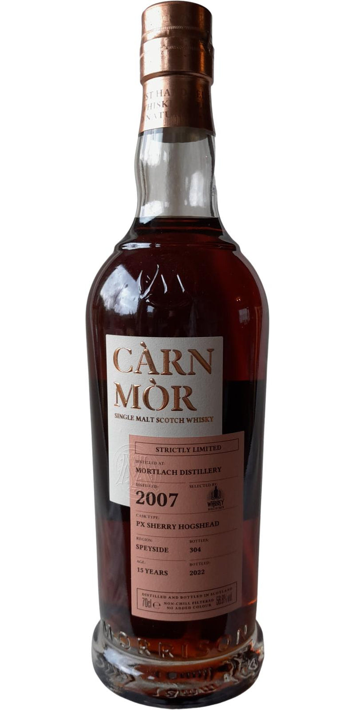 [BUY] Mortlach 2007 (Morrison Scotch Whisky Distillers) Càrn Mòr (15 ...