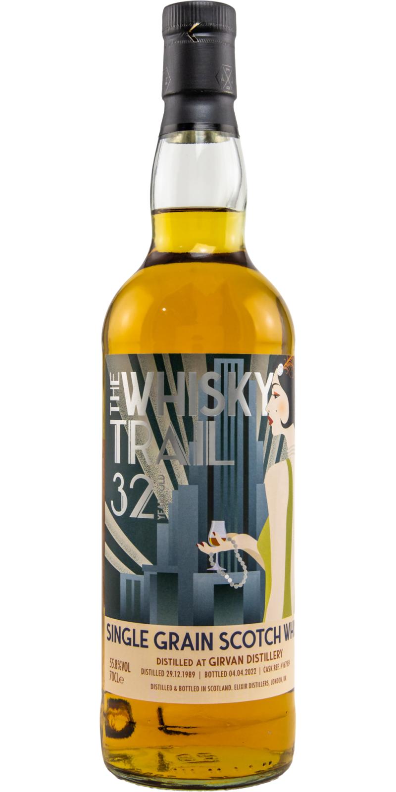 [BUY] Girvan 1989 (Elixir Distillers) The Whisky Trail 32 Year Old 2022 ...