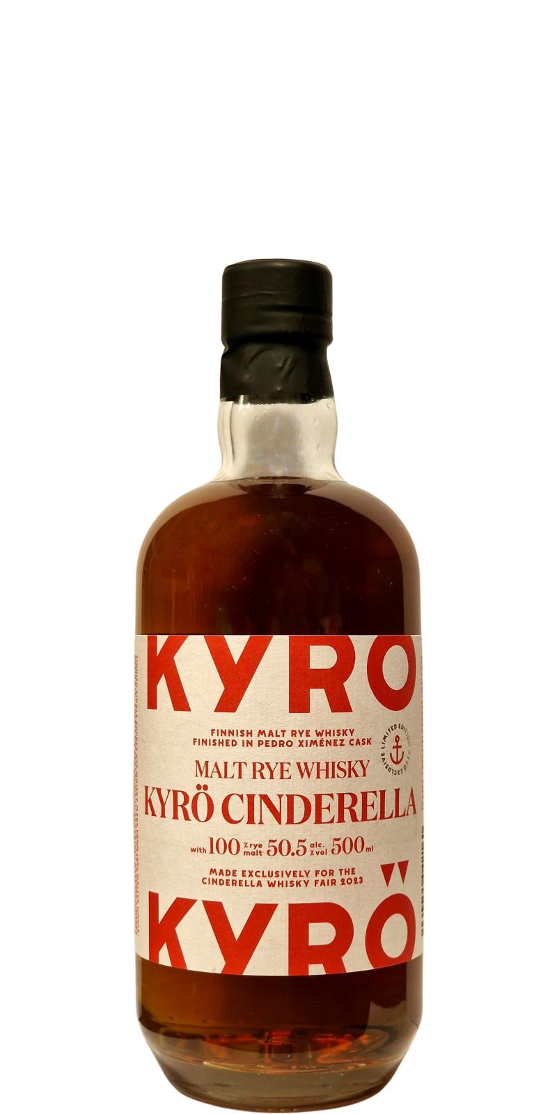 [BUY] Kyro Cinderella Malt Rye Whisky | 500ML at CaskCartel.com