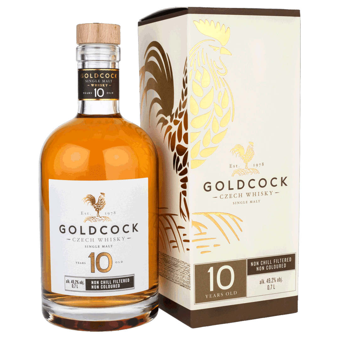 [BUY] Gold Cock 10 Year Old Single Malt Whisky | 700ML at CaskCartel.com
