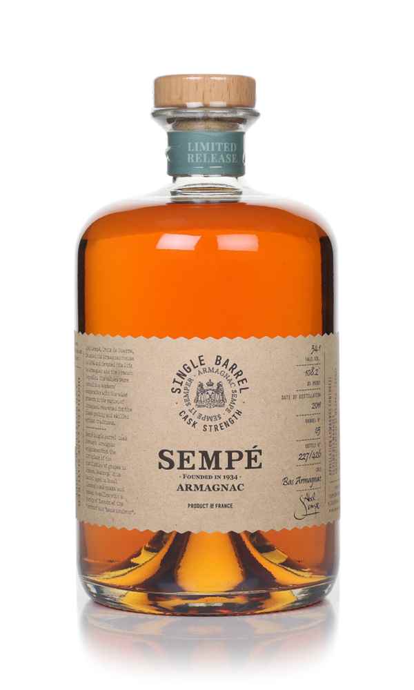 [BUY] Sempé Single Barrel Cask Strength Bas Armagnac 2011 | 700ML at CaskCartel.com