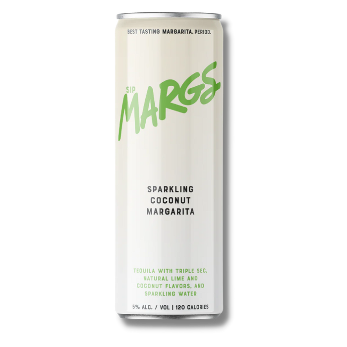 [BUY] SipMargs Sparkling Coconut Margarita | (4)*355ML at CaskCartel.com